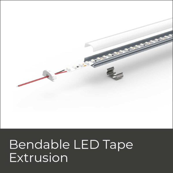 LED Strip Tape Profiles - Mount Lighting