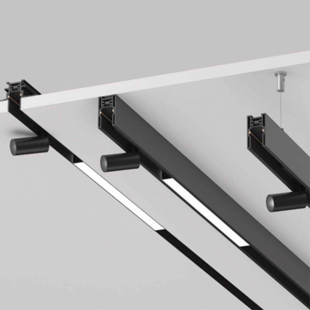 Low Voltage Multi-Track Lighting - Dual Circuit - Mount Lighting