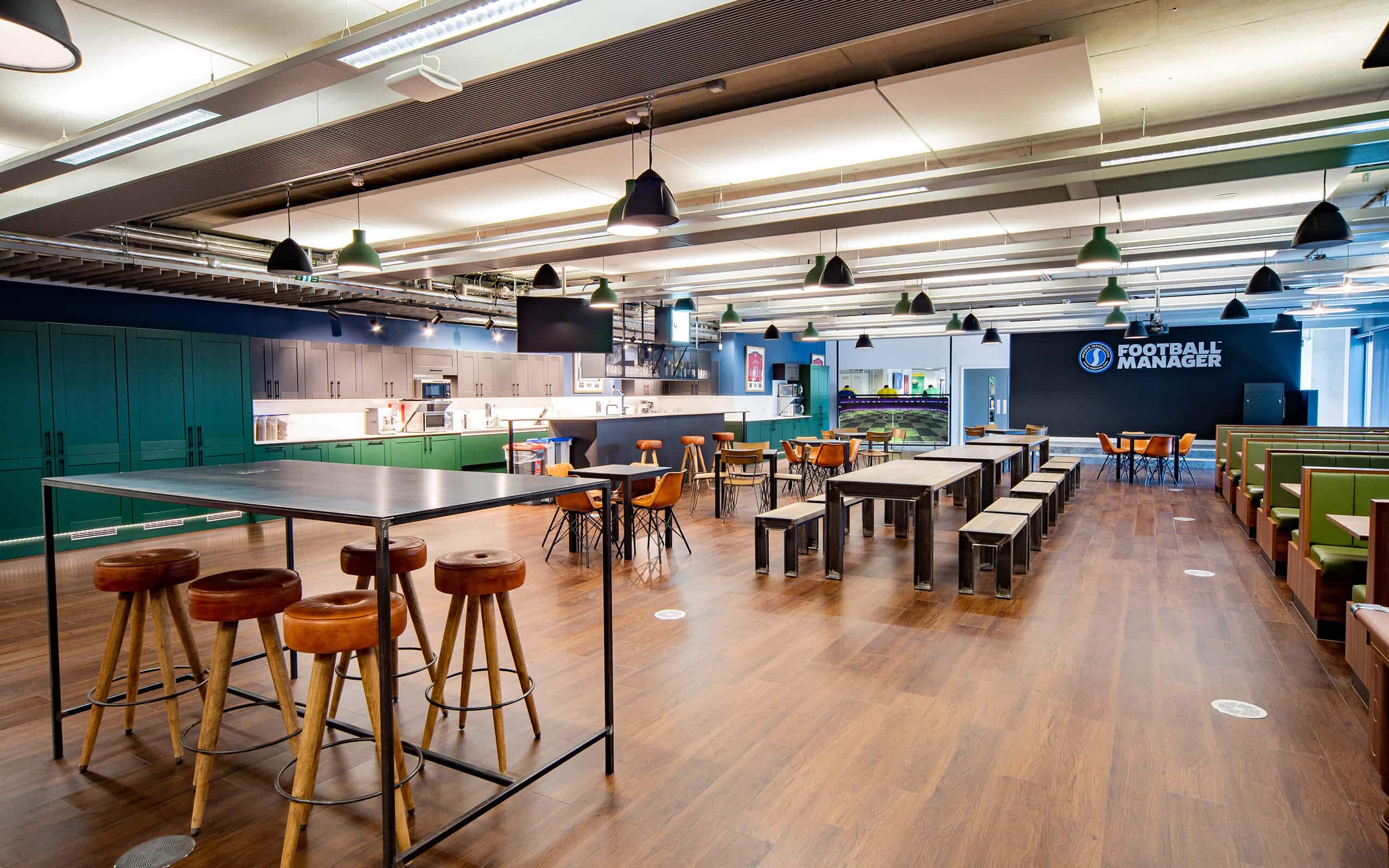 Sports Interactive Games, Here East, Stratford - Mount Lighting