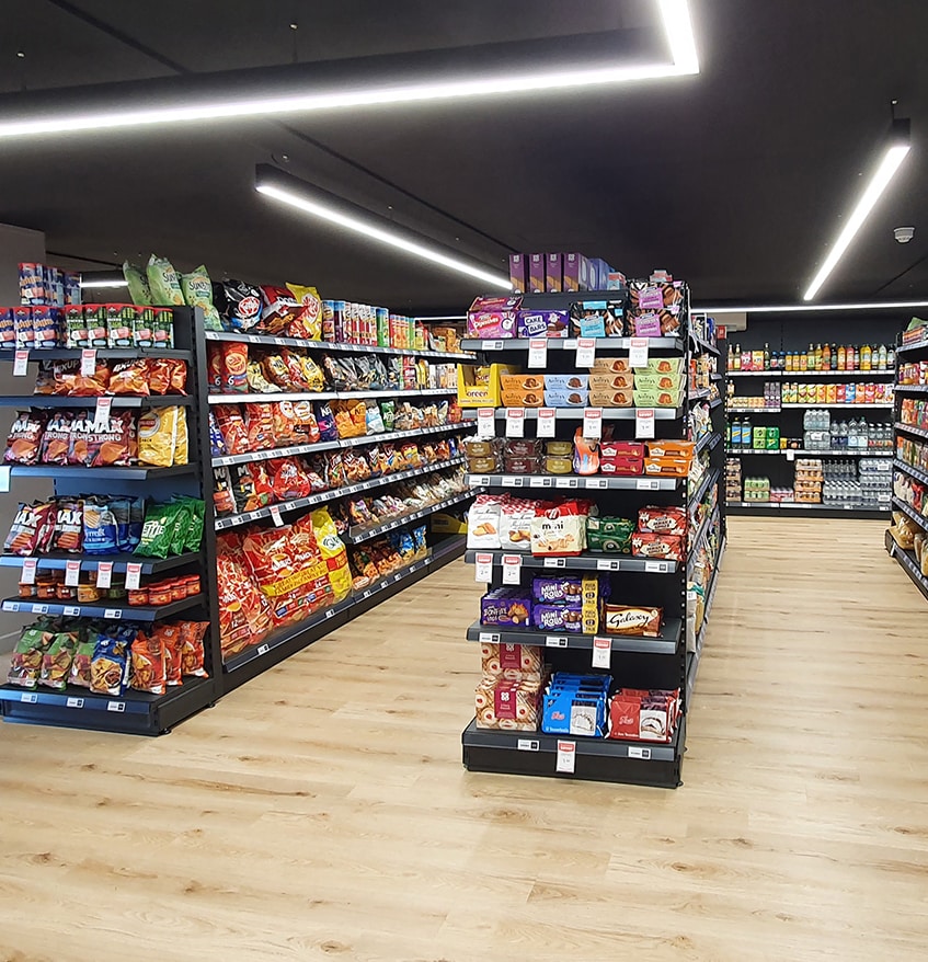 Retail Unit - Mount Lighting