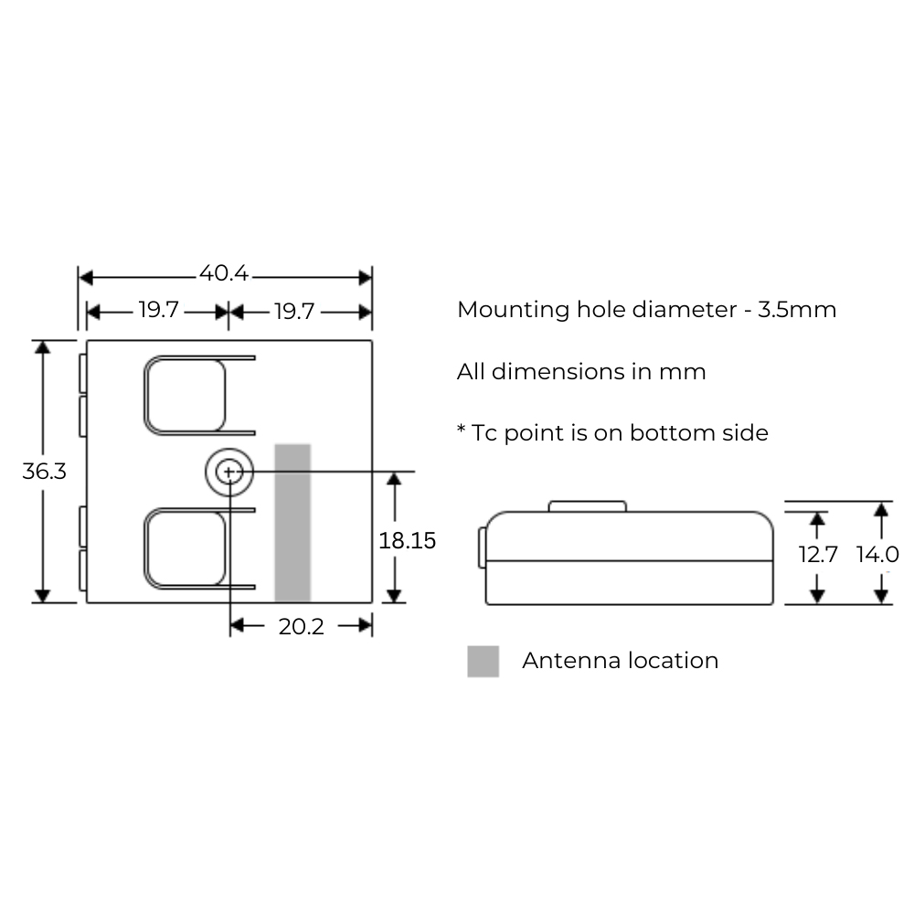 Casambi Trailing Edge Phase Dimmer - Mount Lighting