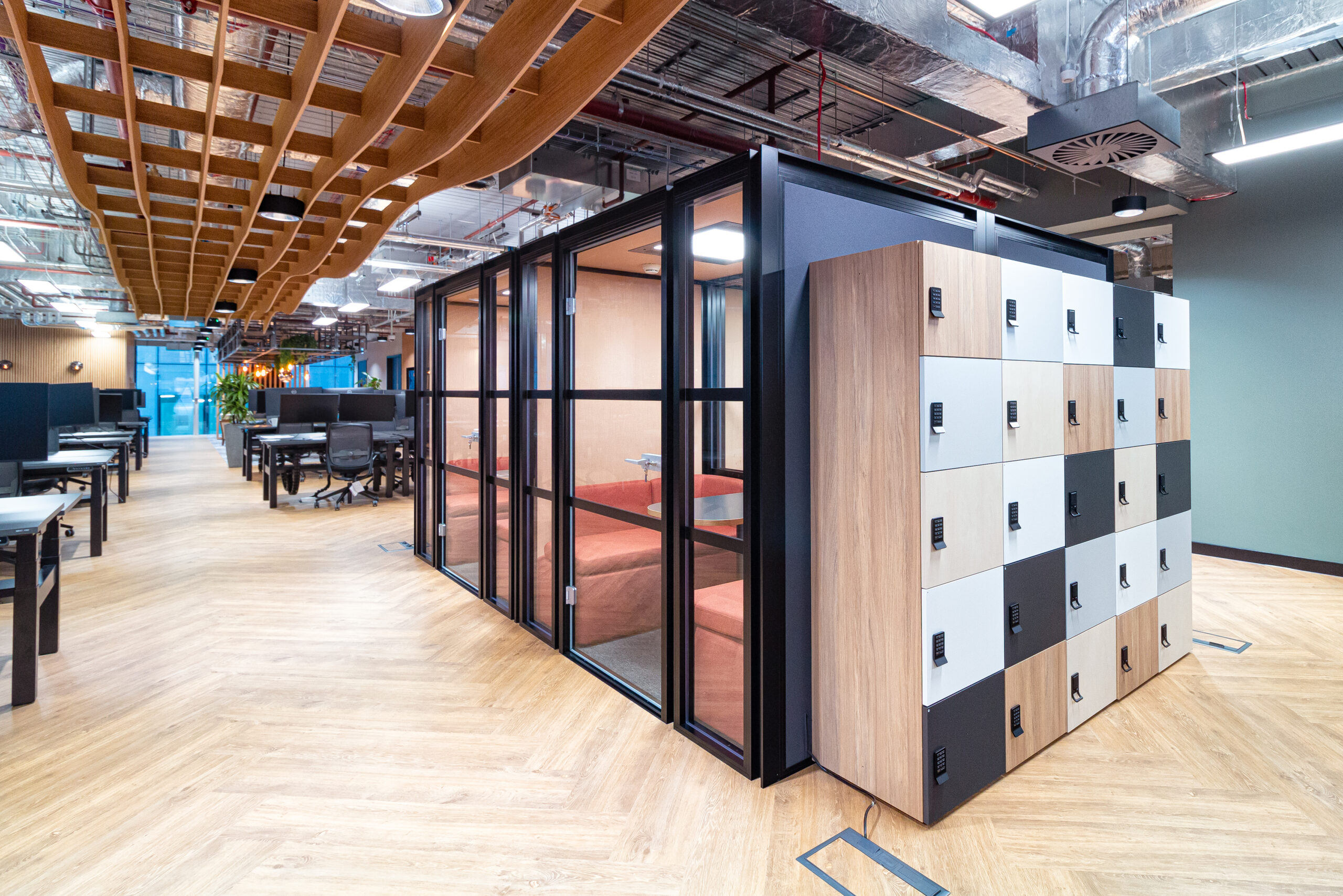 CAT B Office Lighting Design | StoneX London Case Study