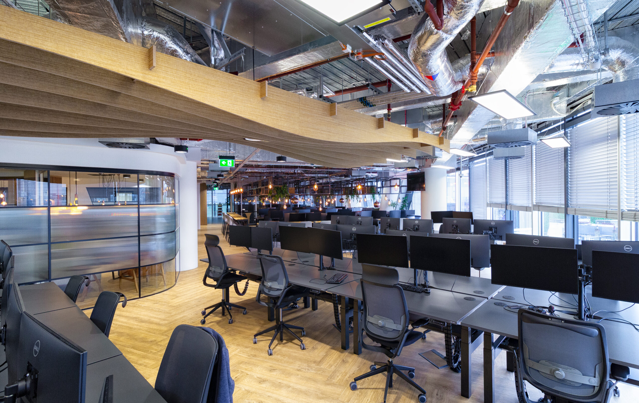 CAT B Office Lighting Design | StoneX London Case Study