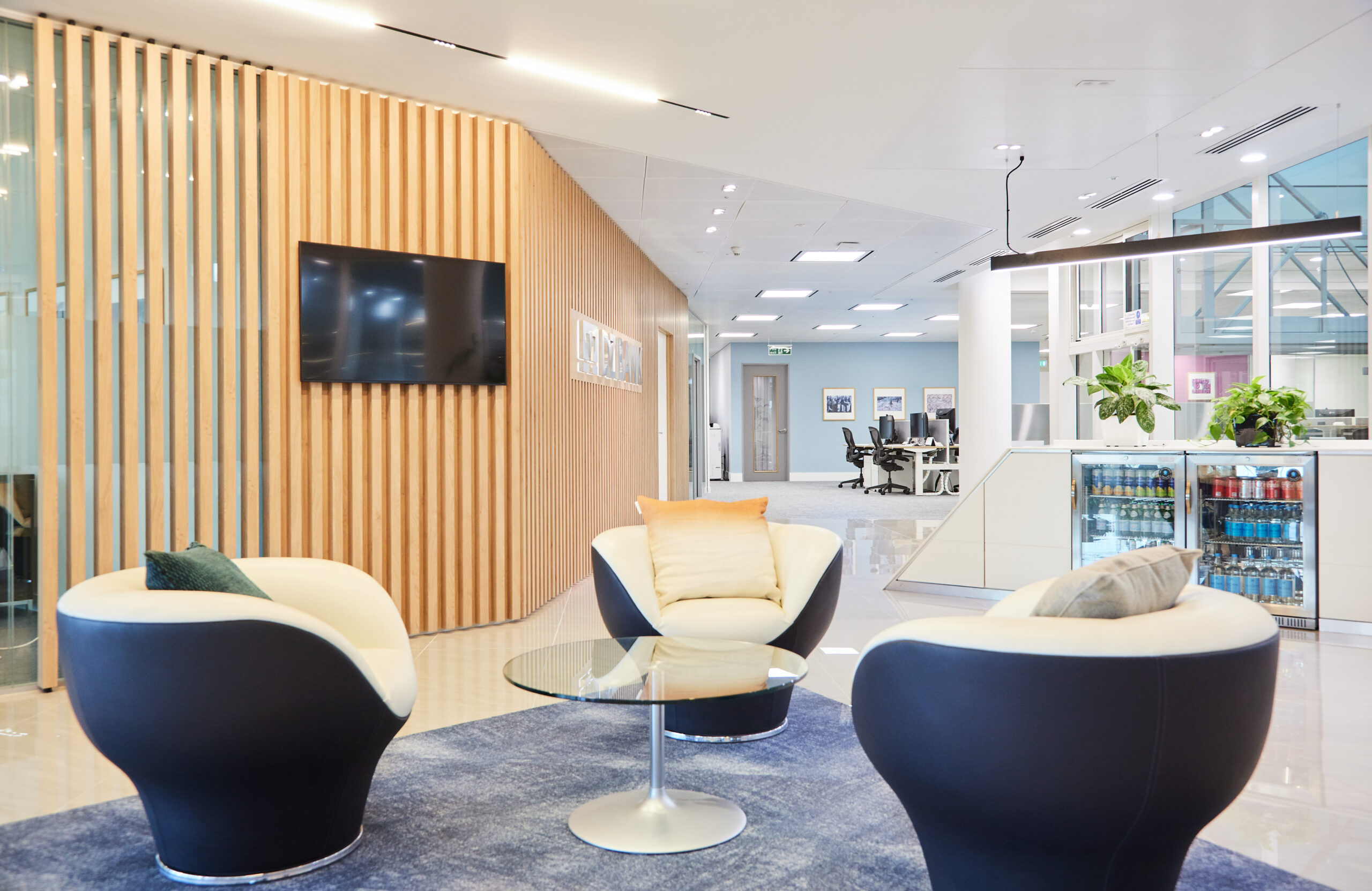 LED Lighting Retrofit For DZ BANK AG | Mount Lighting