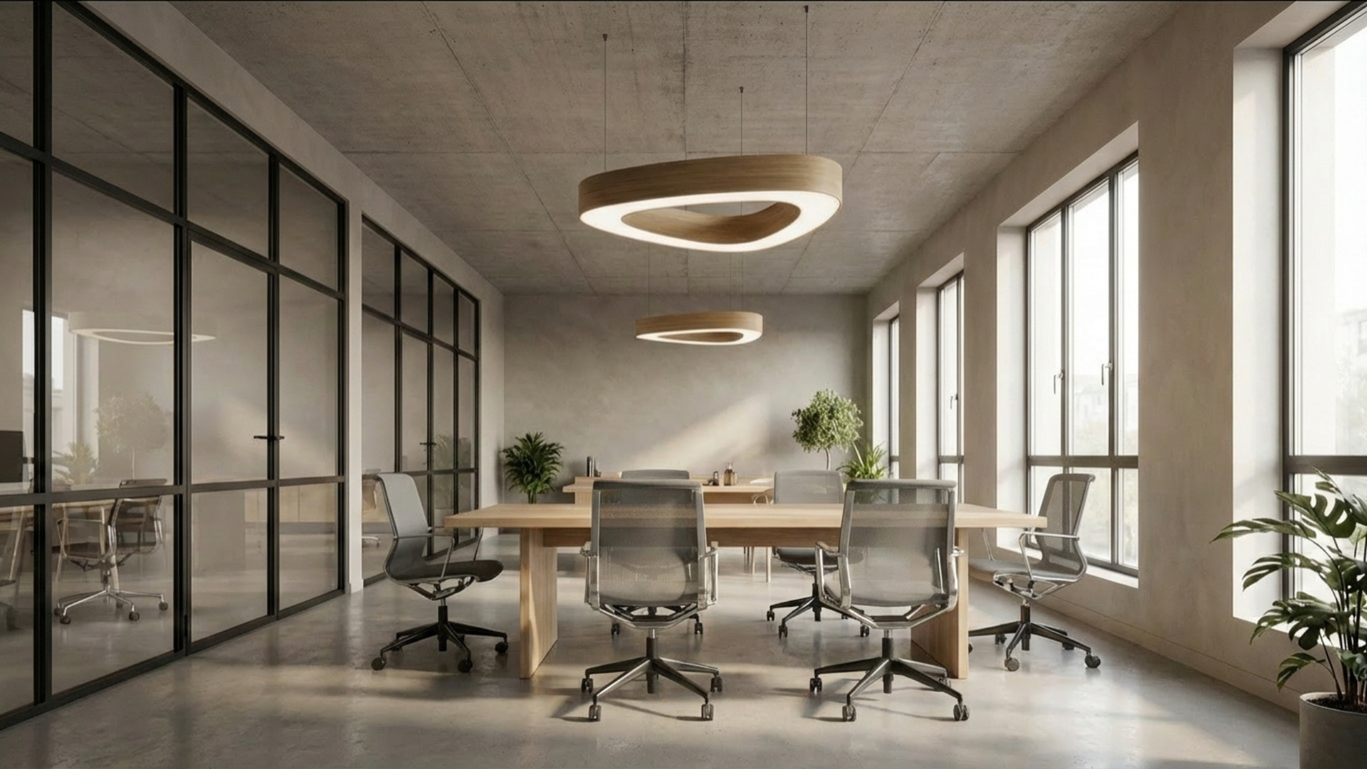 Lumilogy Loop T - Triangular Pendant Light Made In Europe